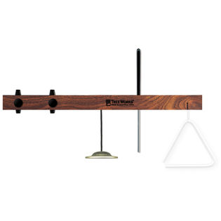 TreeWorks Triangle Mount with Finger Cymbal and Triangle Beater
